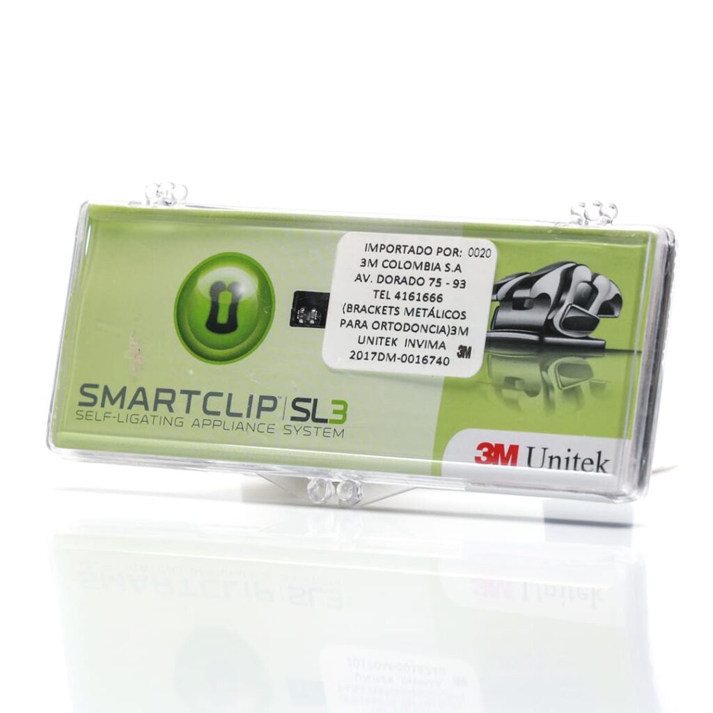 Bracket Metálico Autoligado 3M™ SmartClip™ SL3 – Brackets